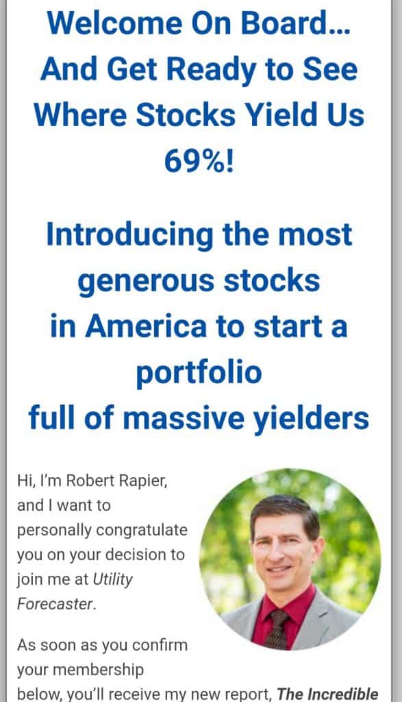 The Incredible Dividend Map [Robert Rapier Utility Forecaster Reviews]