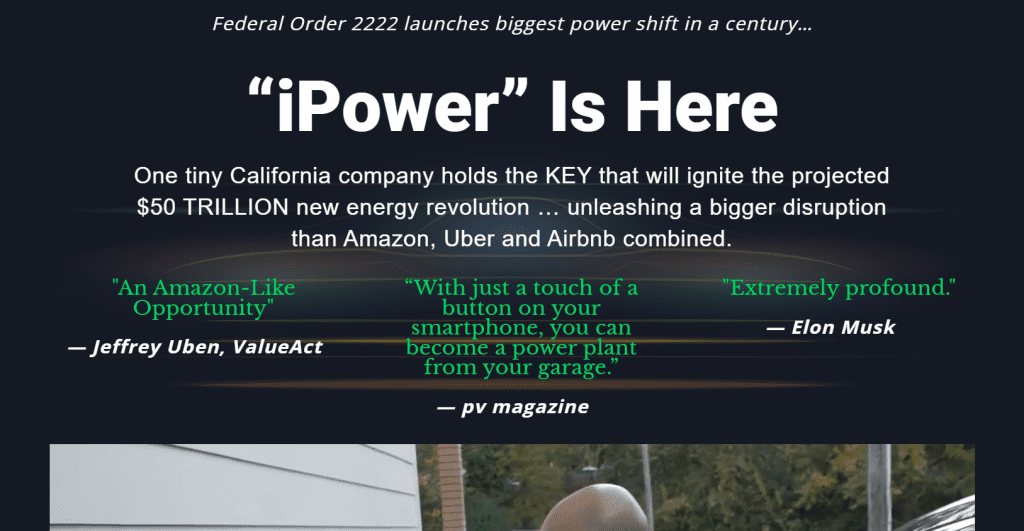 What is iPower Technology? [Paul Mampilly Pitch]