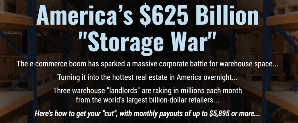 Warehouse Wealth: Jason Williams Storage War Pitch Legit?