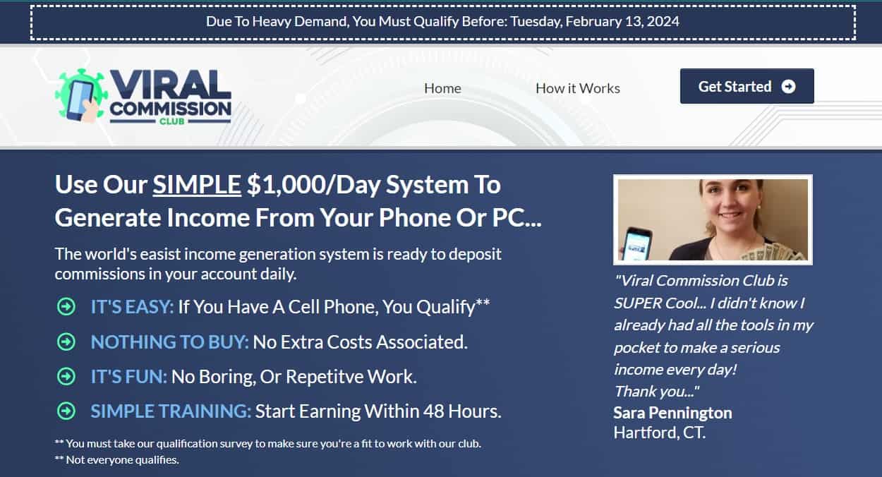 Viral Commission Club Review - Scam or Legit?